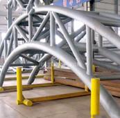 China Prefabricated Steel Tubular Truss Q235B for Roof Structure Building 10-30m Span for sale