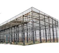 China Prefabricated Steel Roof Truss 300x300mm Medium Duty SGS Certified for Warehouse for sale