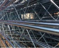 China Light Tubular Steel Truss Rafter DIN 2615 for Warehouse 50 Year Life Span for sale