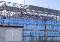 China Q345B Lightweight Tubular Steel Truss 100x100mm for Stadium Roof Construction for sale