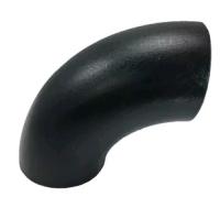 China Carbon Steel 90 Degree Butt Weld Elbow Sch40 Wall Thickness 1/2 to 24 Inch for sale