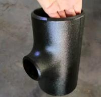 China Reducing Asme B16.9 Sch160 Carbon Steel Flanged Tee for sale