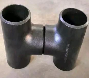 China Reducing Asme B16.9 Sch160 Carbon Steel Flanged Tee for sale