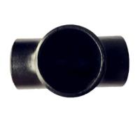 China Seamless Straight / Reducing Carbon Steel Pipe Tee Dn50 Astm A234 Wpb Butt Weld for sale