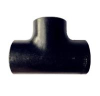 China Seamless Straight / Reducing Carbon Steel Pipe Tee Dn50 Astm A234 Wpb Butt Weld for sale