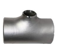 China Seamless Straight / Reducing Carbon Steel Pipe Tee Dn50 Astm A234 Wpb Butt Weld for sale