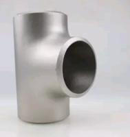 China Equal Sch5 Galvanized Din Carbon Steel Pipe Tee Butt Weld Seamless for sale