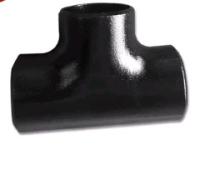 China Equal Sch5 Galvanized Din Carbon Steel Pipe Tee Butt Weld Seamless for sale