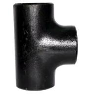 China ASME B16.9 A234 WPB Carbon Steel Pipe Tee 10 Inch SCH40 Butt Weld Fitting for sale