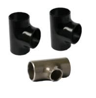 China Seamless Carbon Steel Reducing Tee Pipe Fitting Butt Welding SCH40 1/2-24 Inch for sale