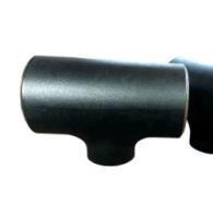 China Seamless Carbon Steel Pipe Tee 1/2 to 24 Inch ASTM A234 WPB Oil Straight Fitting for sale