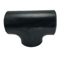 China ASME B16.9 Carbon Steel Pipe Tee A234 WPB Sch40 Sch80 Sch120 Weld Ends 1/2-48 Inch for sale