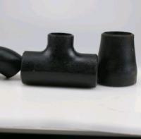 China Seamless Carbon Steel Pipe Tee 1/2 to 24 Inch ASTM A234 WPB Oil Straight Fitting for sale