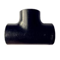 China Seamless Carbon Steel Pipe Tee 1/2 to 24 Inch ASTM A234 WPB Oil Straight Fitting for sale