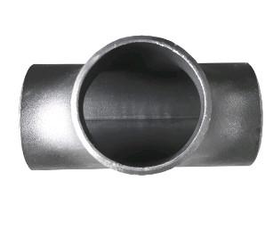 China ASME B16.9 A234 WPB Carbon Steel Tee 1/2 to 72 Inch Seamless Pipe Fitting for sale