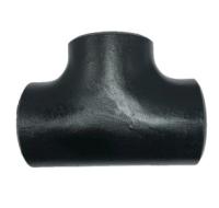 China ASME B16.9 A234 WPB Carbon Steel Tee 1/2 to 72 Inch Seamless Pipe Fitting for sale