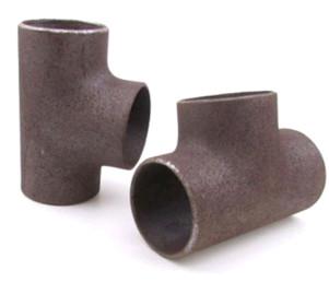 China Sch40 ASTM A234 Gr WPB Carbon Steel Pipe Tee 1/2-72 Inch Butt Welding Seamless for sale