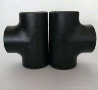 China ASTM A234 WPB Forged Carbon Steel Butt Weld Equal Tee 1/2 to 36 Inch SCH40 for sale