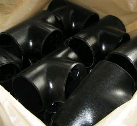 China Sch40 Galvanized Din Carbon Steel Pipe Tee Butt Weld Seamless Equal for sale