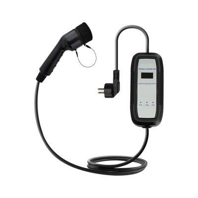 China European Standard 16A 32A Single Gun Portable AC EV Charger Type 2 ODM OEM for sale