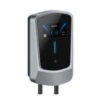 China Commercial EV Charger Type 2 Wall Mount 32A 4.3 Inch Display Smart App Control for sale