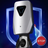 China Level 2 J1772 Fingerprint App Type 2 EV Charger With Standard 5m Cable for sale