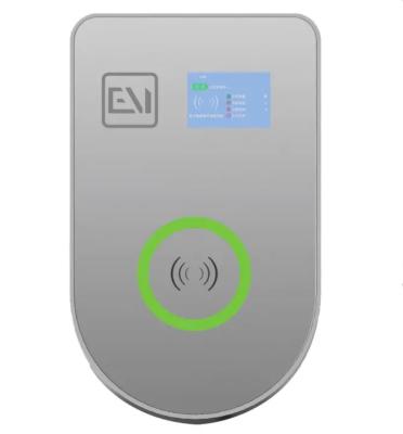 China American Standard 240V 40A Swipe Card Wall Mounted EV Charging Station with LED Display for sale