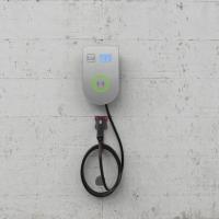 China IP54 22kW Wall Mounted AC EV Charger with 5m Cable for Tesla Audi for sale