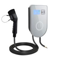 China IP54 22kW Wall Mounted AC EV Charger with 5m Cable for Tesla Audi for sale