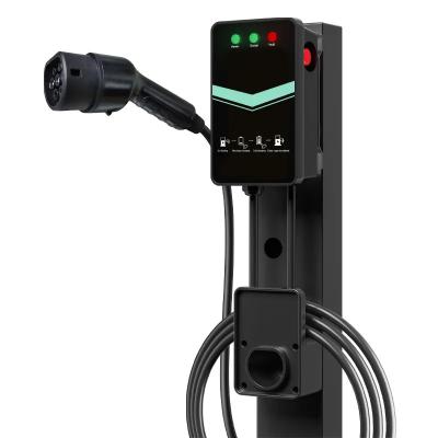 China European Standard 7kW Type 2 32A AC Wall Mounted EV Charging Station for Home Use for sale