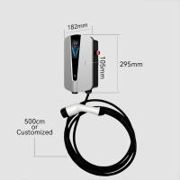 China European Standard 22V 7kW Wall Mounted EV Charger Type 2 AC 32A IP65 for sale