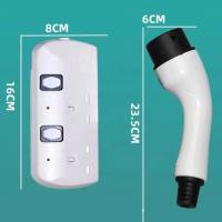 China European Standard Type 2 16A V2L Discharge EV Charging Gun 5m Cable Portable for sale
