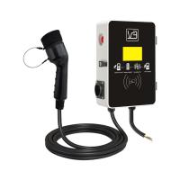 China AC240V 32A Type 1 EV Charger Swiping Card Wall Mount for Tesla BMW Audi for sale