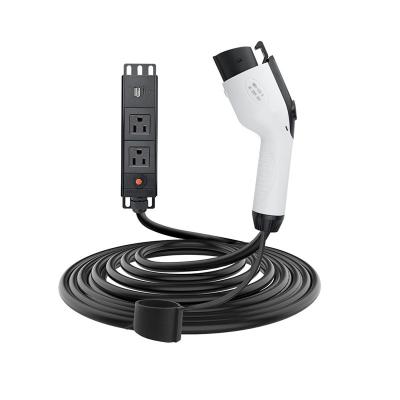 China J1772 15A CCS V2L Discharge Portable EV Charging Gun Conversion Socket for sale