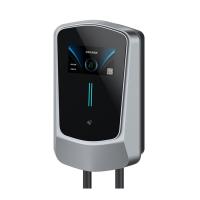 China 22kW Commercial Wall Mounted EV Charger 5m Cable IP65 16A 32A AC220V 380V for sale