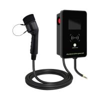 China Dustproof 7kw Single Gun Wall Mounted EV Charging Station Multiple Protection for sale