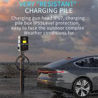 China 380v Fast Charging 3 Phase Wall Mounted Portable Type 2 EV Charger for sale