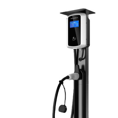 China European Standard 480V RFID Wall Mounted EV Charging Station 32A AC for sale