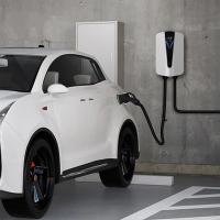 China J1772 7kW Type 1 Wall Mounted EV Charger High Flame Retardant PC IP65 32A for sale