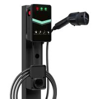 China American Standard AC 220V Wall Mounted EV Charging Station Customize Cable for sale