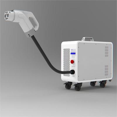 China Portable DC Fast Charger 380V 32A 4.3 Inch Screen EV Charging Station for sale