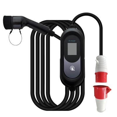 China IP67 22kw 3 Phase Smart Portable EV Charging Station For Tesla for sale