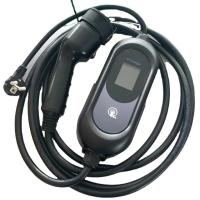 China Carbon Steel Type 2 Portable EV Charging Station Over Load Protection for sale