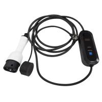 China High Flame Retardant PC 220V Portable AC EV Charger Adjustable Current for sale