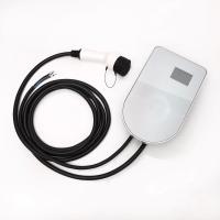 China Automobile Fast Charging Pile Wall Mounted EV Charging Station LCD Display for sale