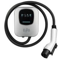 China 22 Kilowatts Screen Display Wall Mounted EV Charging Station With Security Alarm for sale