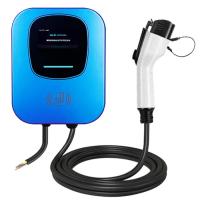 China Customizable 11kW Wall Mounted EV Charging Station 220V AC 32A for Home Use for sale