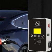 China European Standard Single Gun Wall Mounted EV Charging Station Type 2 32A AC220V for Home for sale