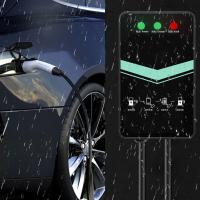 China Plug And Charge 11 Kilowatts Black Wall Mounted EV Charging Station Single Gun for sale