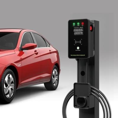 China Type 1 EV Wall Box Charger 32A AC220V Overcurrent Protection Home Charging Station for sale